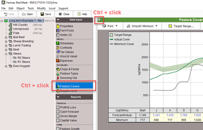 Pinning reports for easy analysis | FARMAX